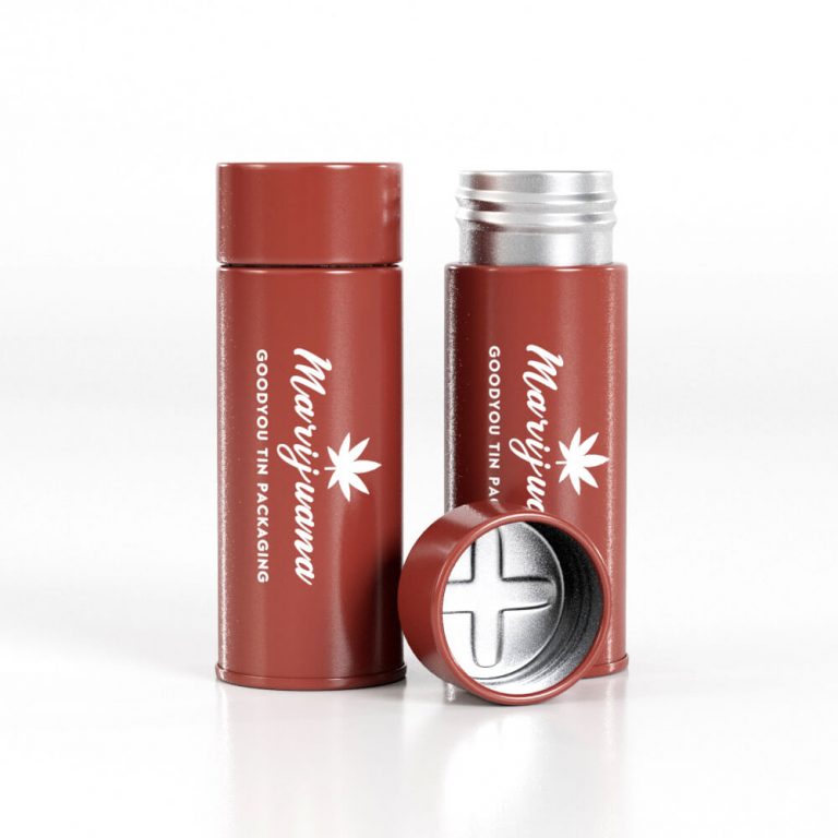 Child Resistant Screw Top Small Round Mint Tins - China Tin Box ...