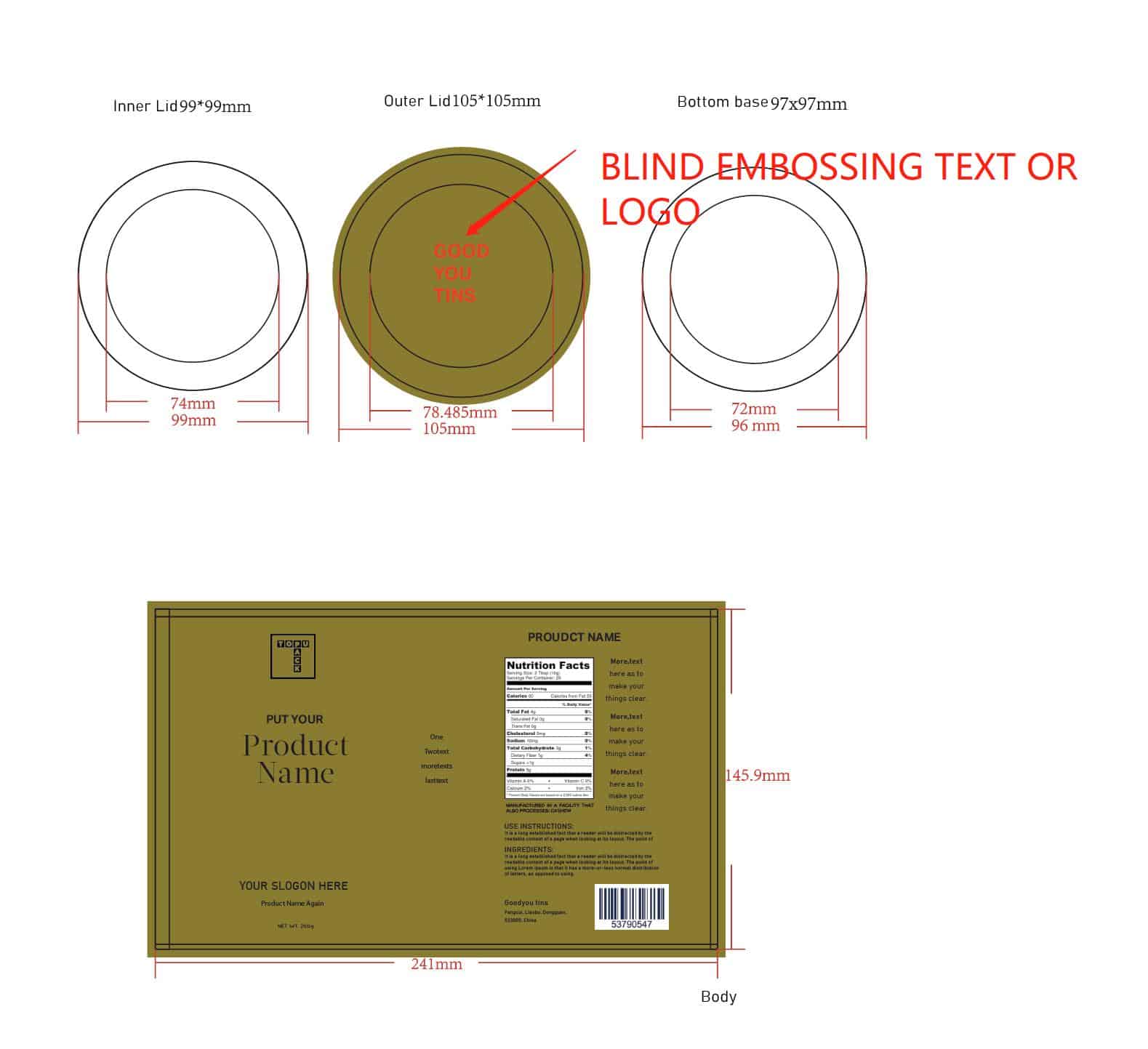 Step-by-Step Guide on How To Read And Place Graphic Artwork on A Tin ...