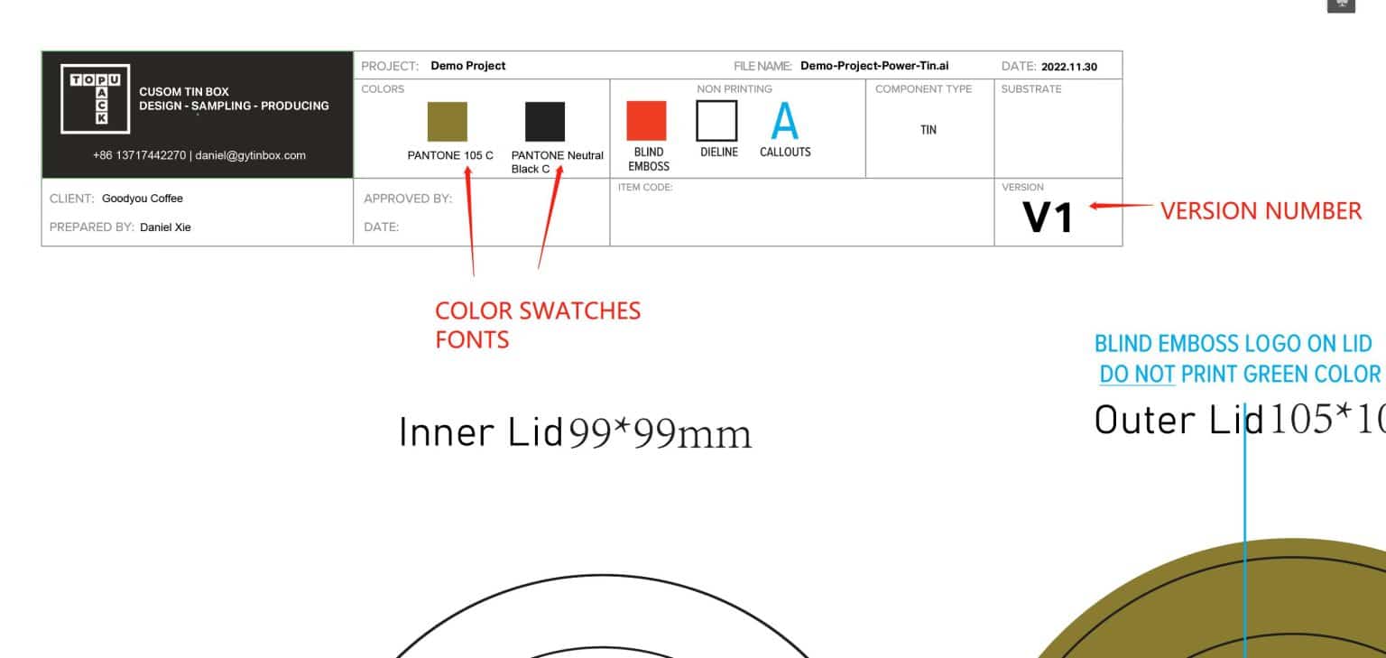 Step-by-Step Guide on How To Read And Place Graphic Artwork on A Tin ...