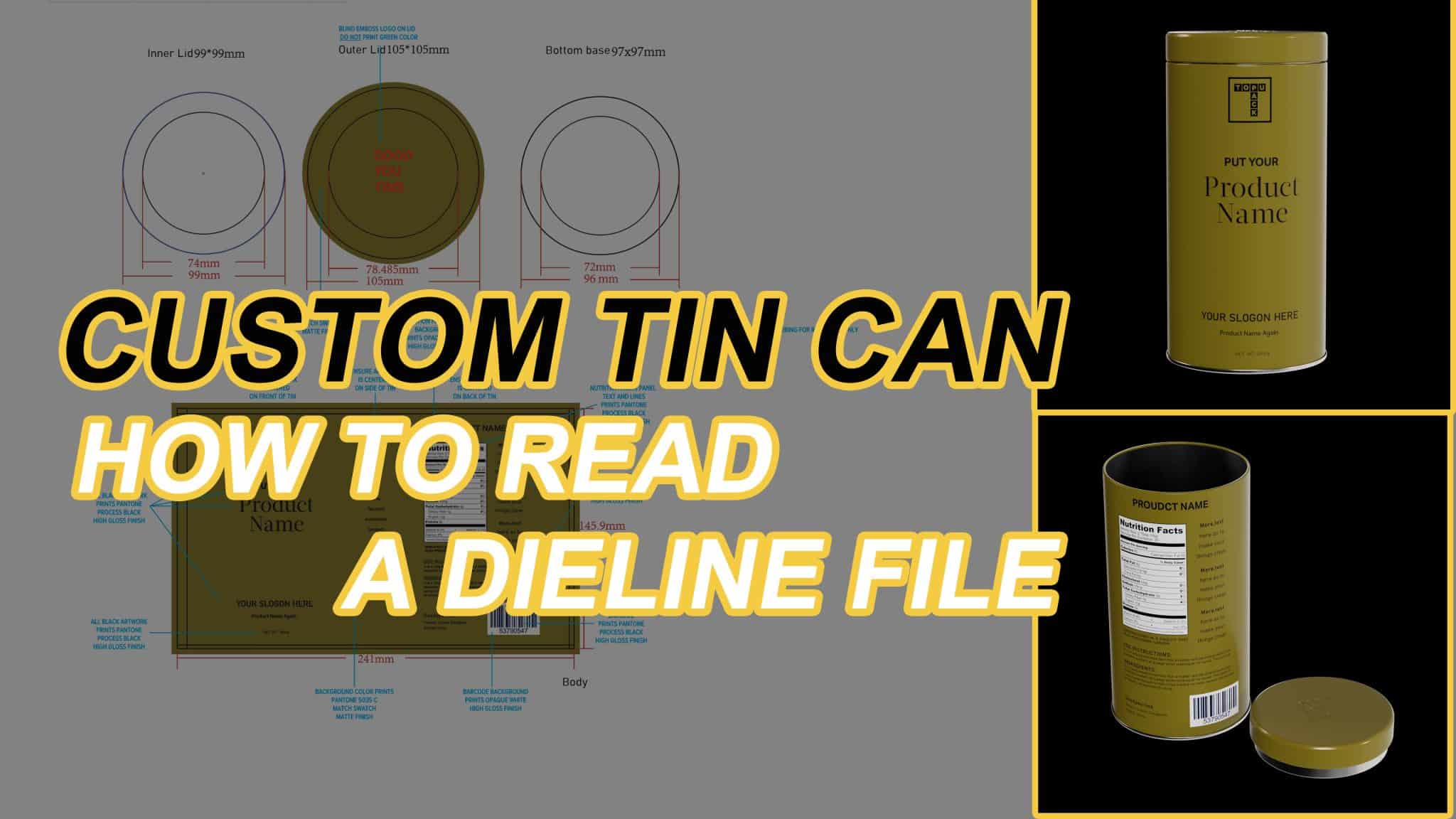 Step-by-Step Guide on How To Read And Place Graphic Artwork on A Tin ...